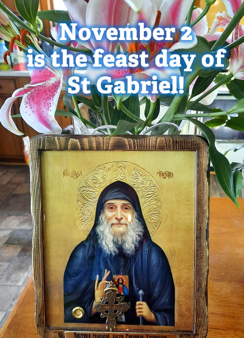 St. Gabriel Confessor and Fool for Christ's Sake