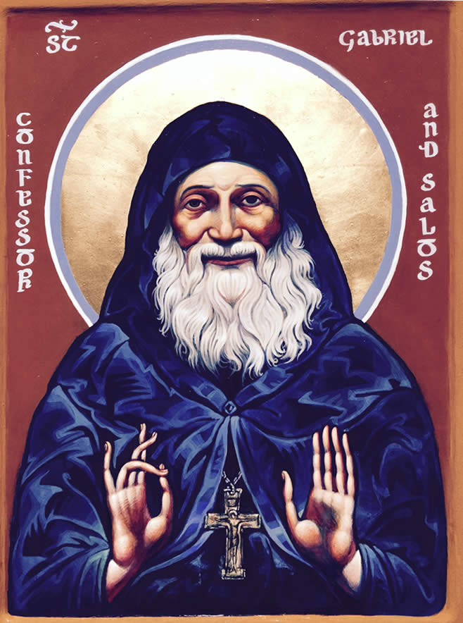 Icons of Saint Gabriel of Georgia